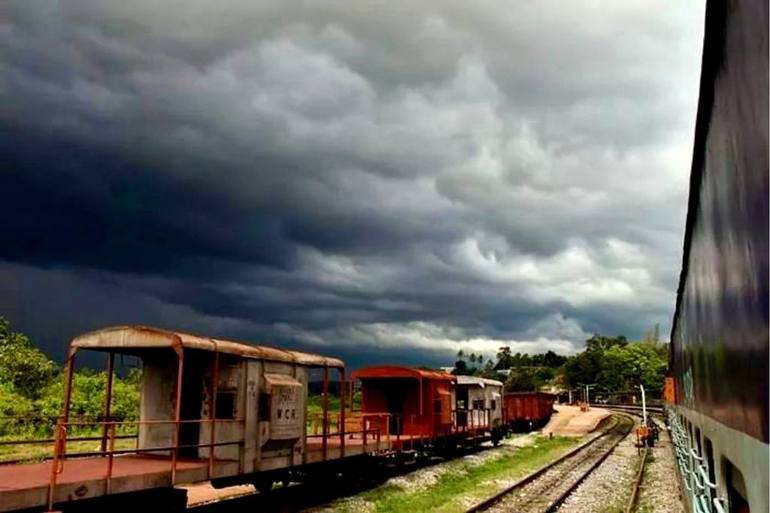 Indian Railways in Monsoon - Limited Edition of 2 Photography by ...