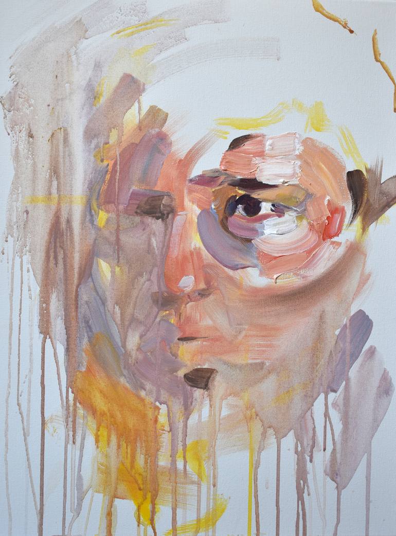 White Sweat Painting by Zachary Long | Saatchi Art