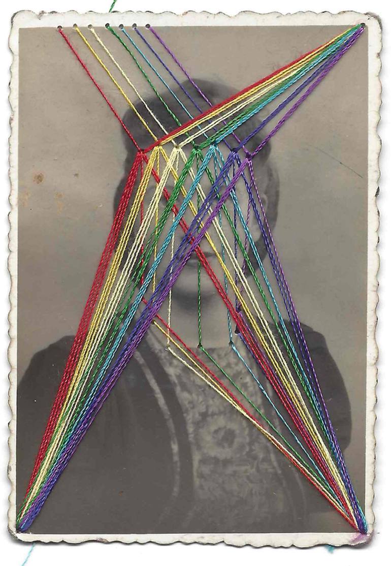 Zip Wire 2 (framed) Collage by Jamie Rawlings | Saatchi Art