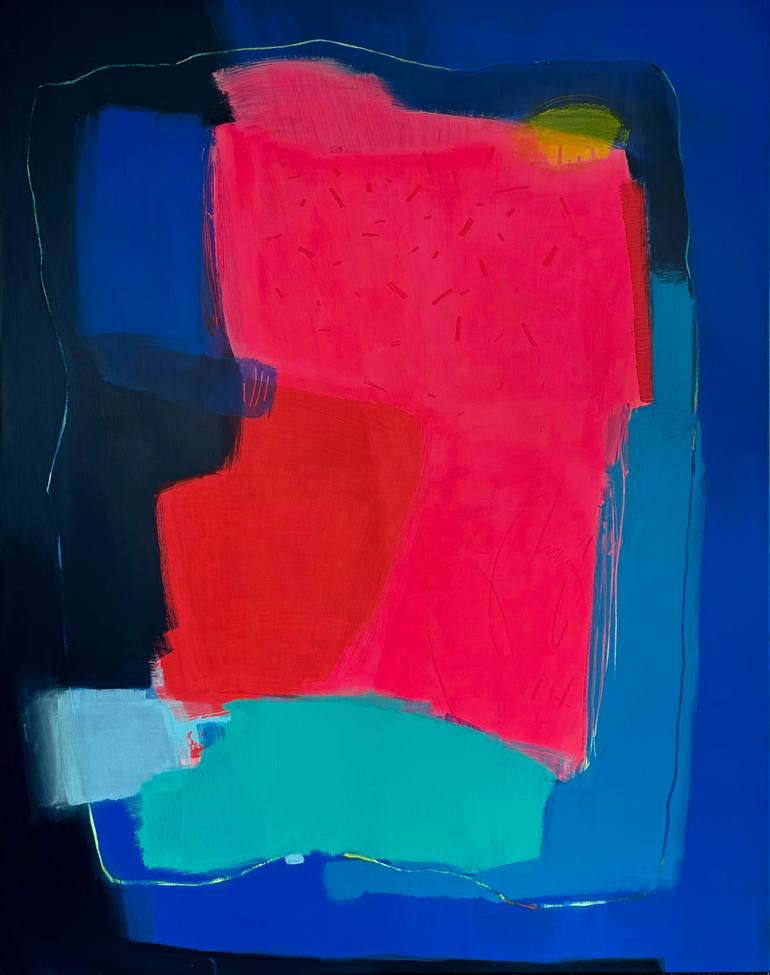 MIDNIGHT SUN Painting by Lenta Markevich | Saatchi Art