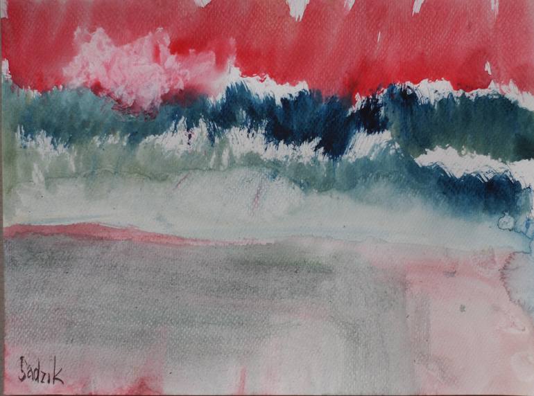 landscape 11 Drawing by Anna Sadzik | Saatchi Art
