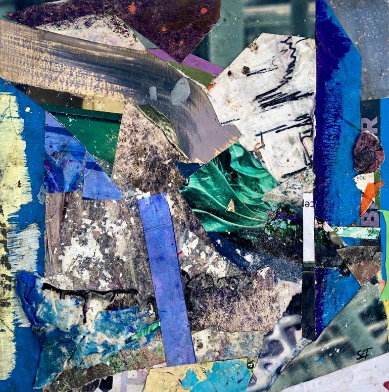 Memories of Mountains and Shade Collage by Steven Tannenbaum | Saatchi Art