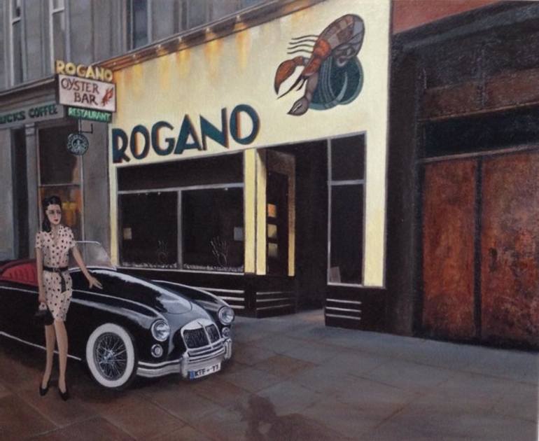 Glasgow Painting by Andy Shackleton | Saatchi Art