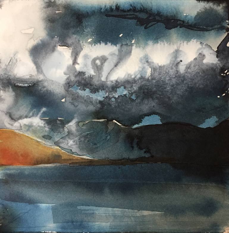 Mull III:04 Painting by Sarah Sidders | Saatchi Art