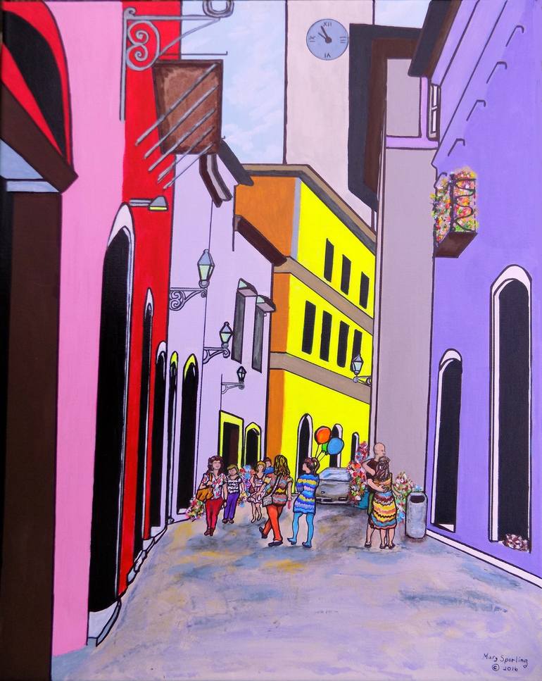 Fun Times In Rome Collage by Mary Sperling | Saatchi Art