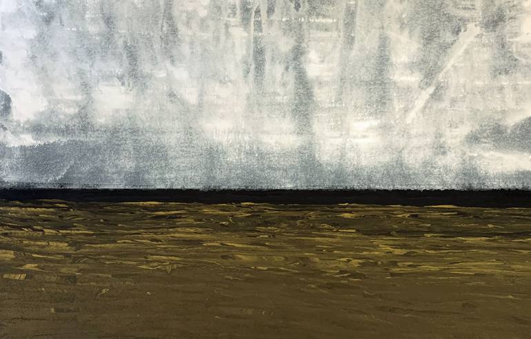 GOLD WATER Painting by Andrew Lennon | Saatchi Art