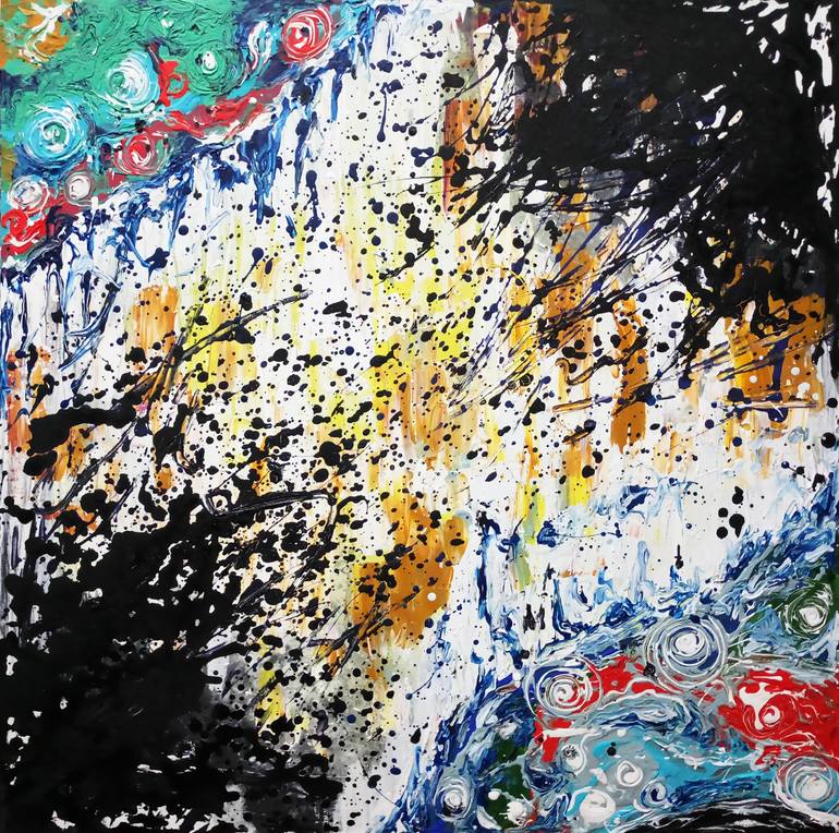 The cognitive dissonance Painting by Semyon Verzunov | Saatchi Art