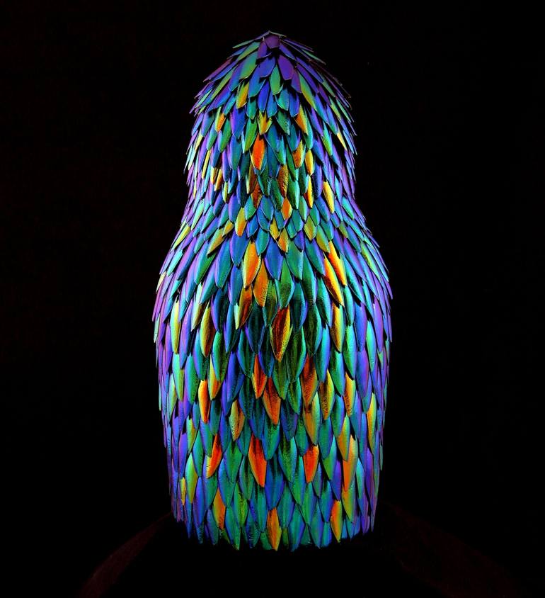 Nesting doll beetles wings Sculpture by Varvarra Art | Saatchi Art