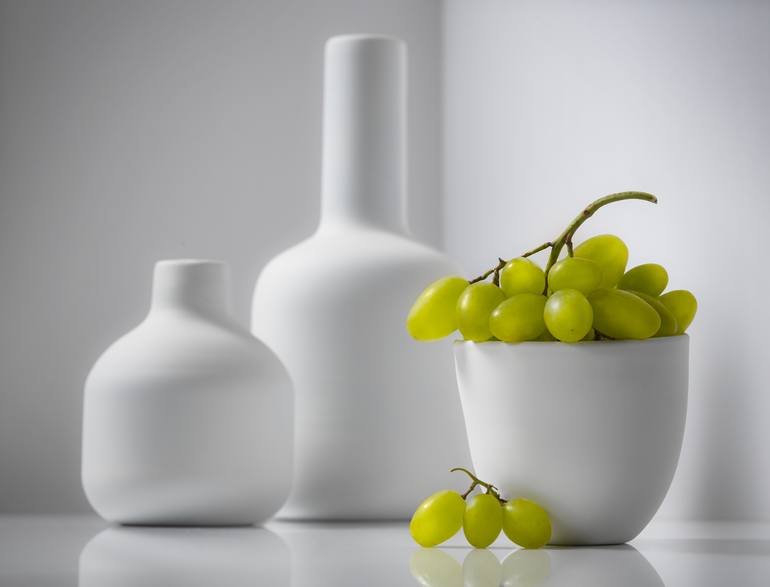 Green Grapes with Vases - Limited Edition 1 of 15 Photography by Barry ...