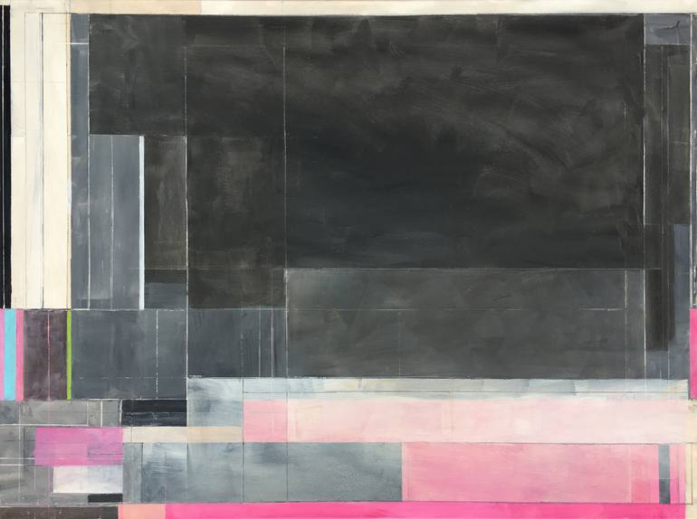 Satellite Farmscape Painting by Richard Rosa | Saatchi Art