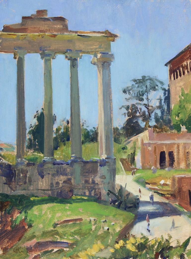 Ancient Rome Painting by Andrey Kateryniuk | Saatchi Art