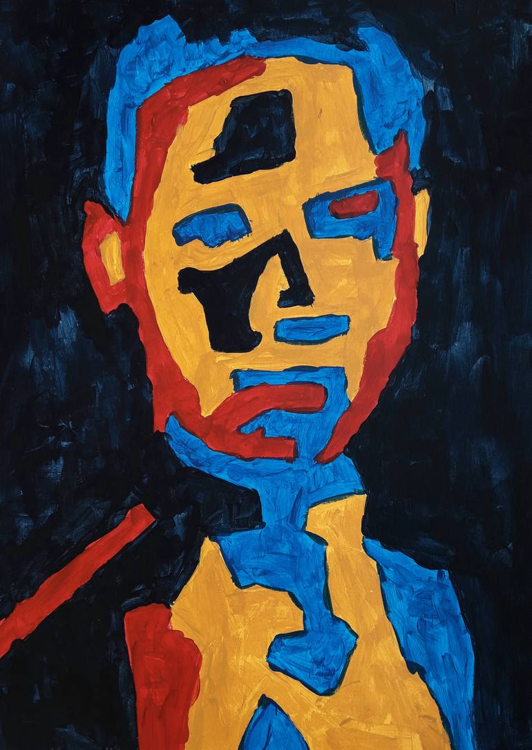 Young boy Painting by Eugene Willer | Saatchi Art