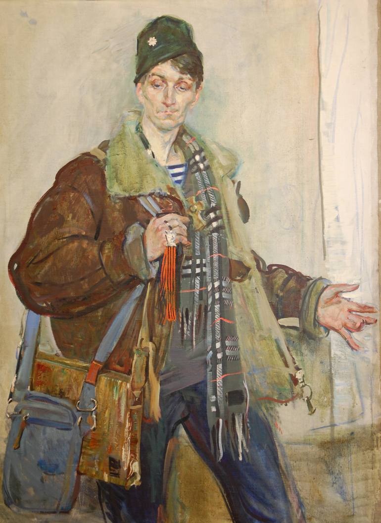 Poet Painting by Erofeev Andrey | Saatchi Art