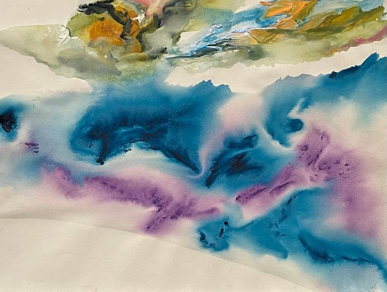 One beautiful day Drawing by Marco Muti | Saatchi Art