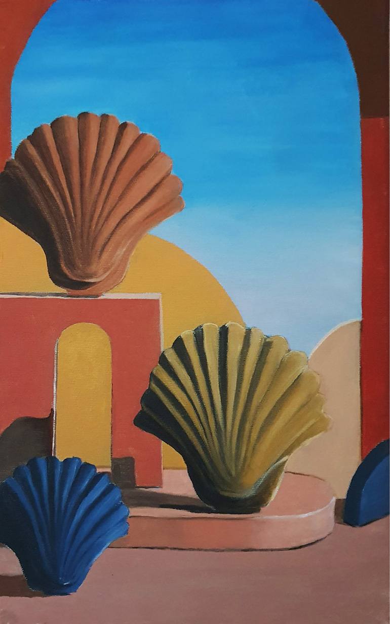 Still life_8 (Lock up) Painting by Alida Velea | Saatchi Art