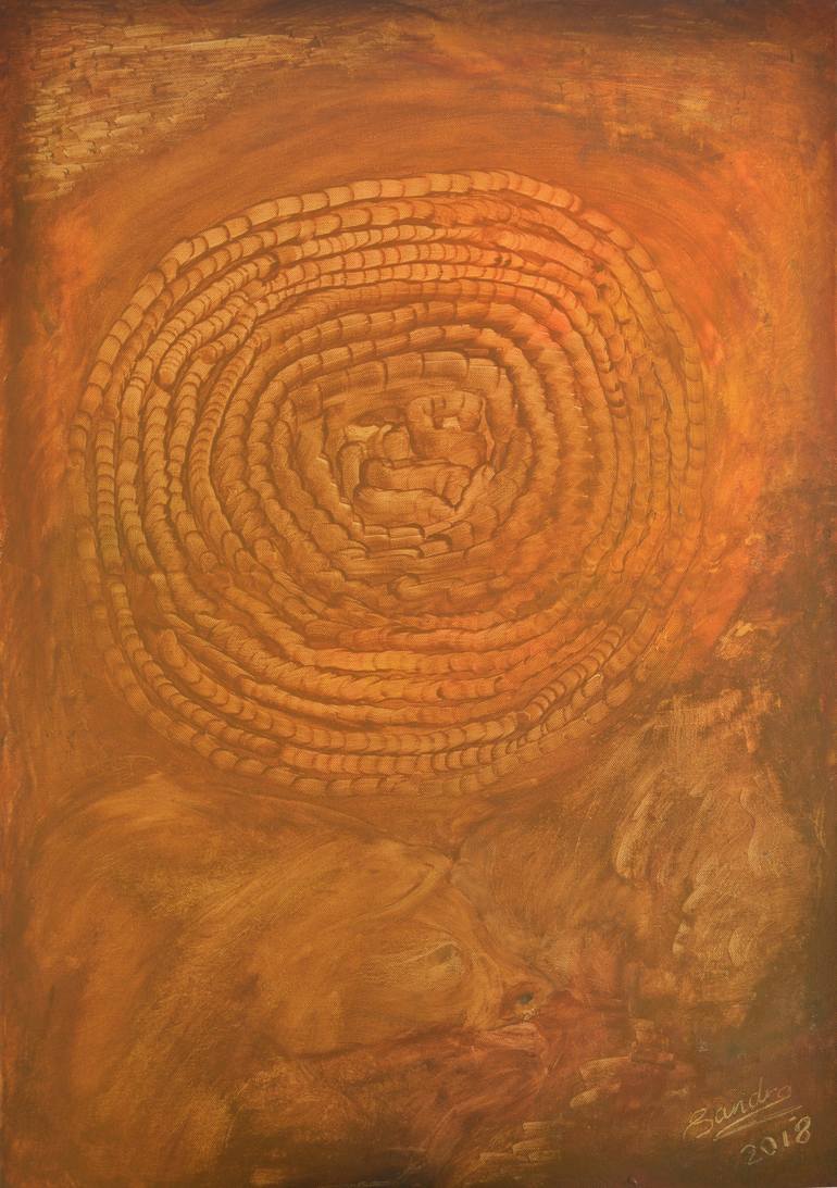 The Lost City Painting by Sandra Adaya | Saatchi Art