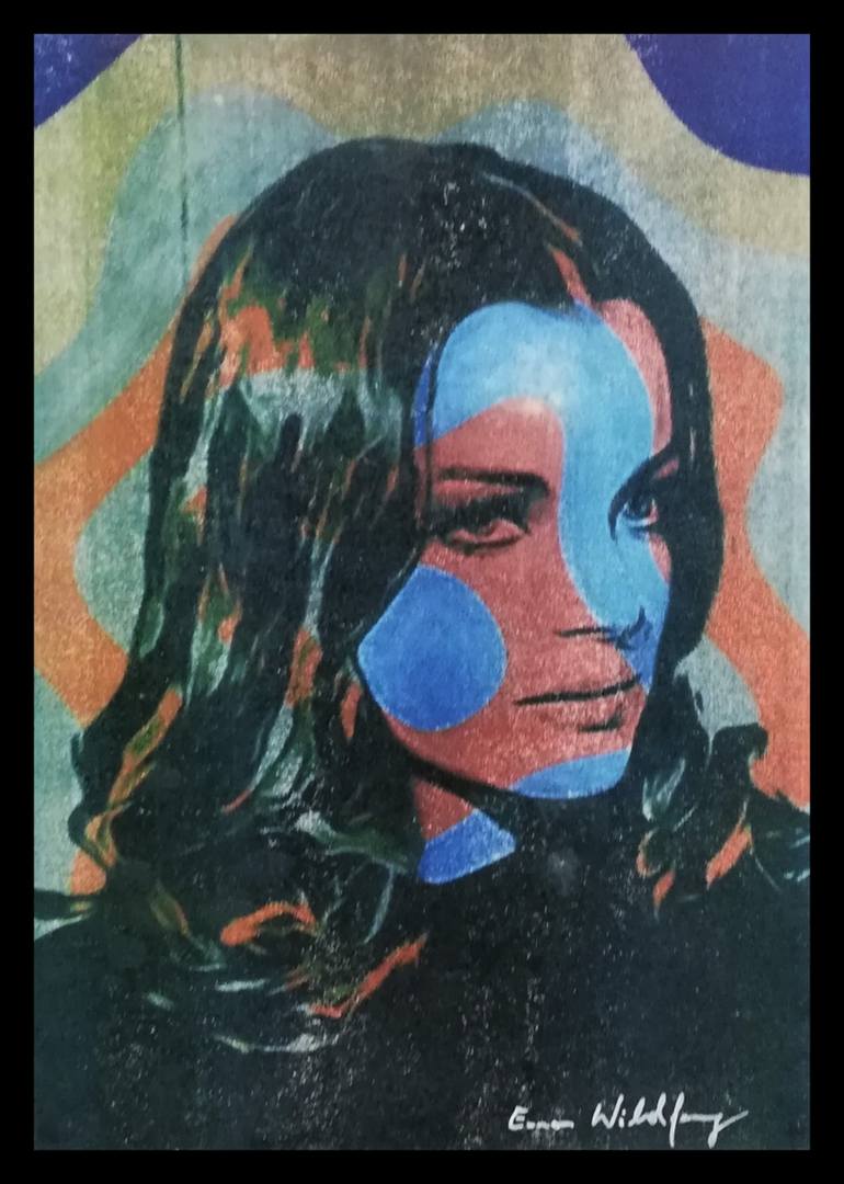 Romy Schneider Drawing by Emma Wildfang | Saatchi Art