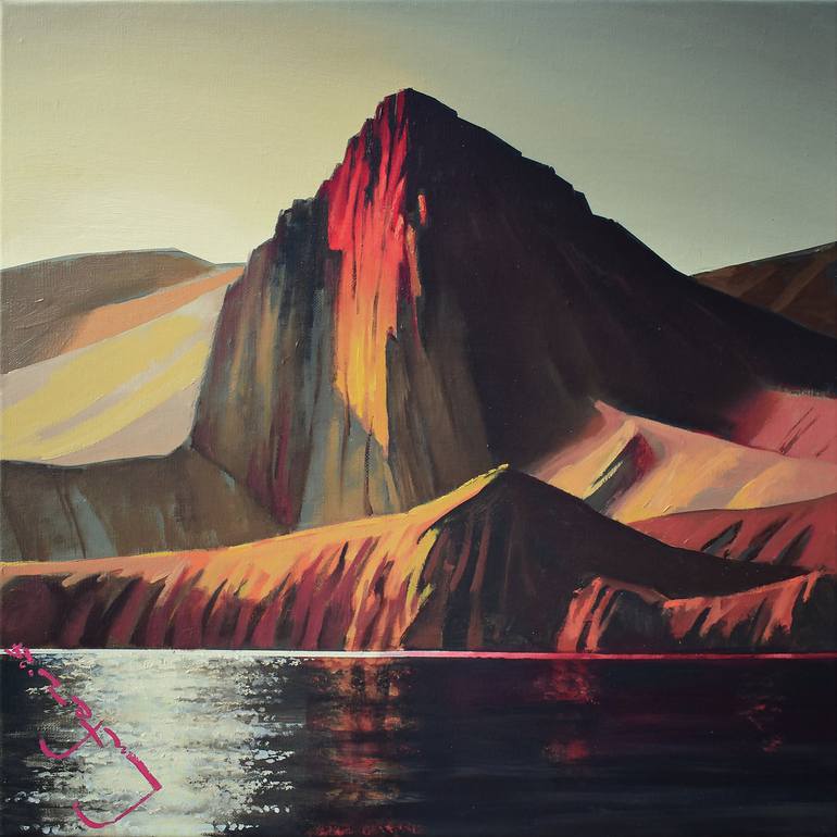 Earth Landscapes (Forgotten Shore) Painting by Alexander Lufer ...