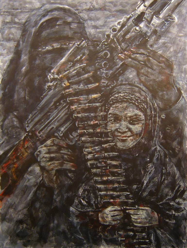 PRAYER ROPE Painting by Yurii Yermolenko | Saatchi Art