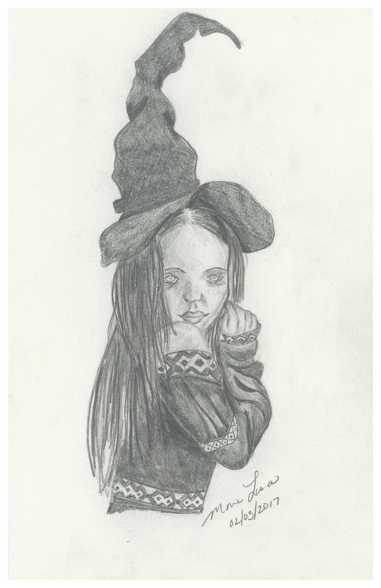 BeWitched Drawing by Lisa Andrews | Saatchi Art