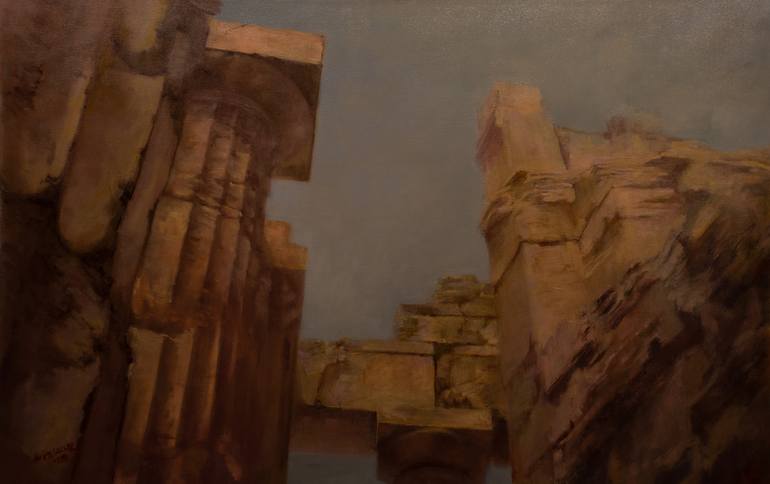 Fugitive testament Painting by Vaughn Gillson | Saatchi Art