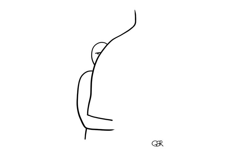 Shy people Drawing by Gert Rautenbach | Saatchi Art