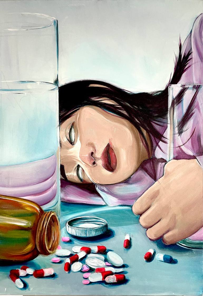 Overdose Painting by Its Perfect Chaos | Saatchi Art