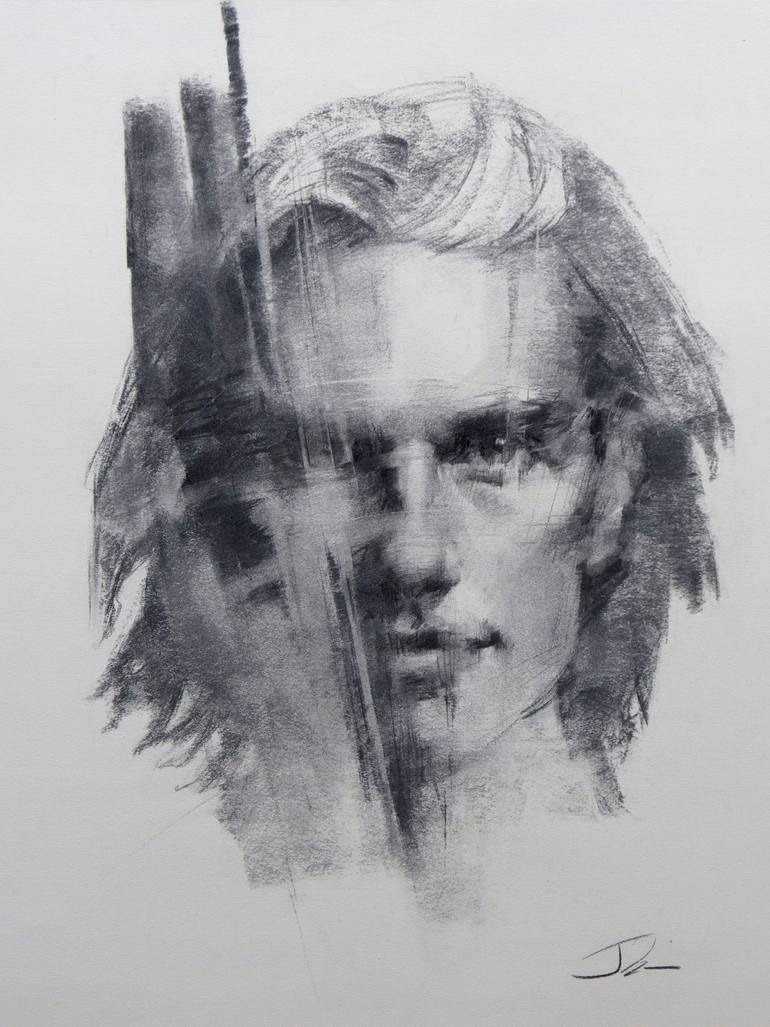 Figure#38 Drawing by Shima Rabiee | Saatchi Art