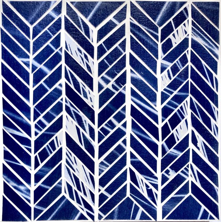 Ocean Waves Collage by Christine So | Saatchi Art