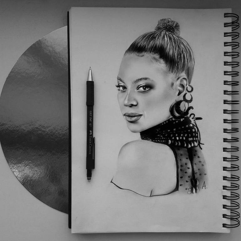 Beyo Drawing by Alina Chuprina | Saatchi Art