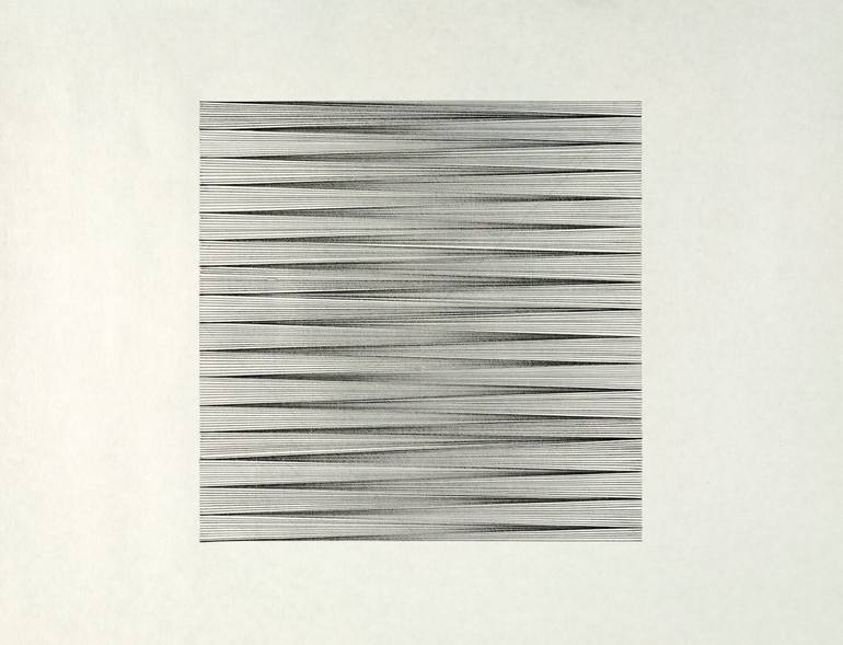 untitled (line studies - 32 diagonals) Drawing by Matt Niebuhr ...