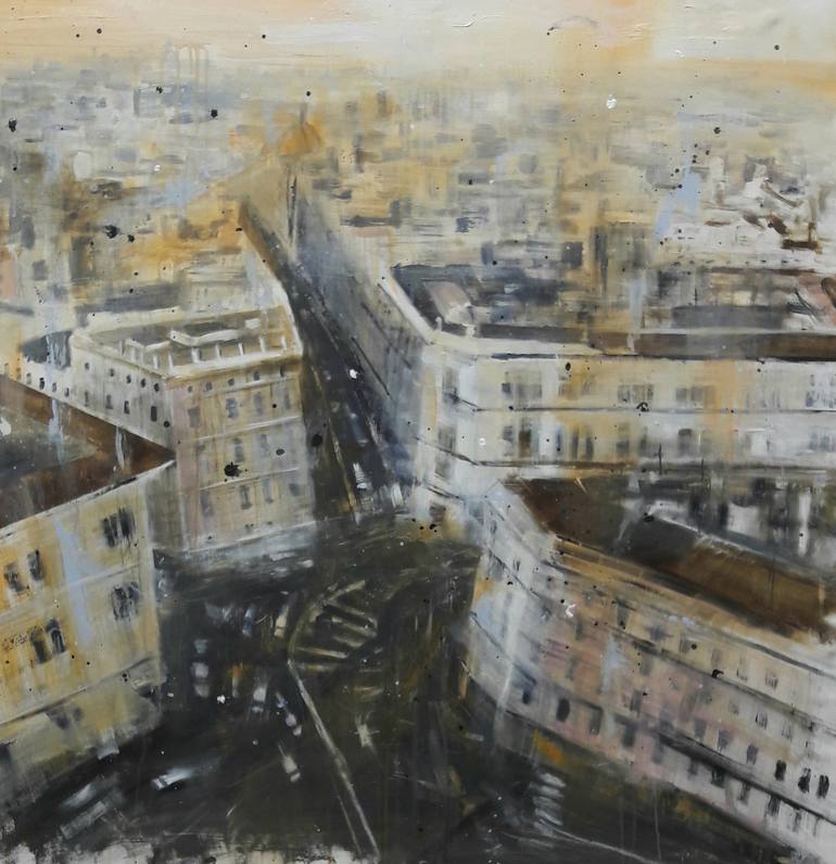 Sorvolando sui particolari 10 Painting by Alfredo Pini | Saatchi Art