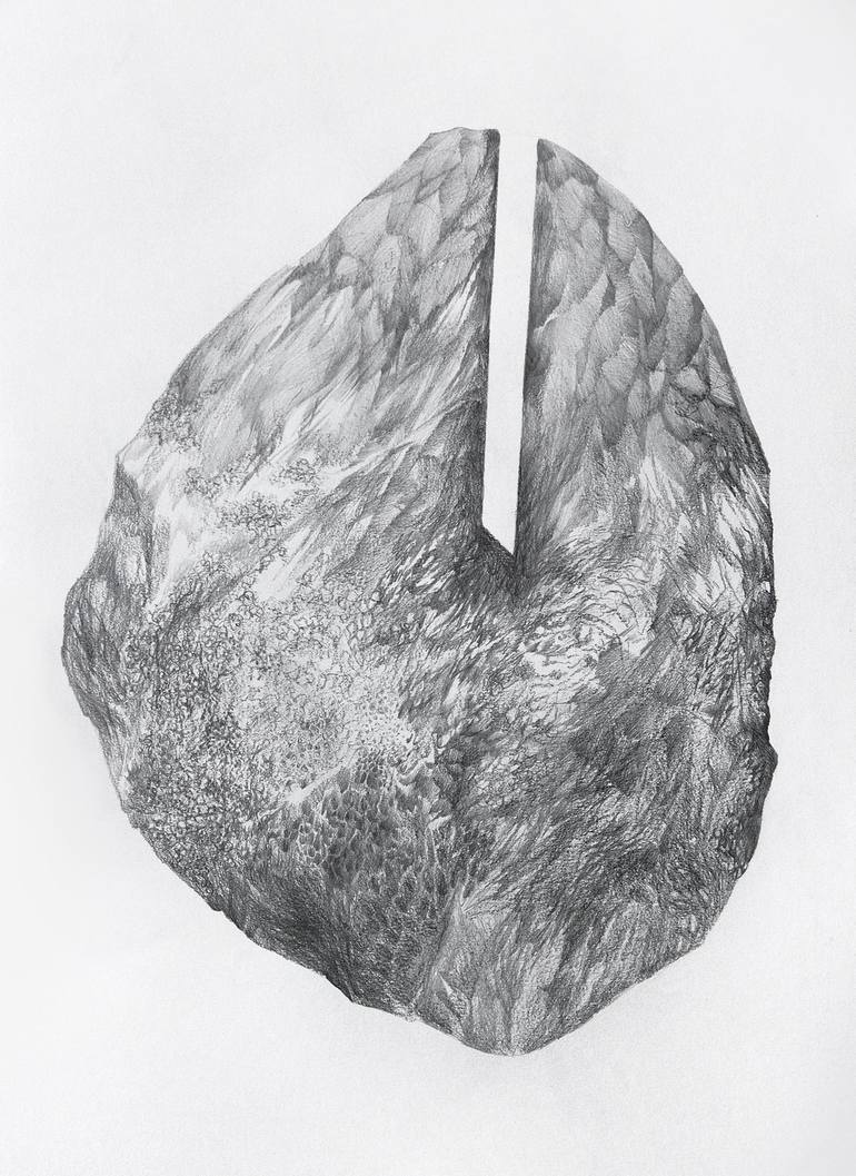 Stone Drawing by Katarzyna Adamek-Chase | Saatchi Art