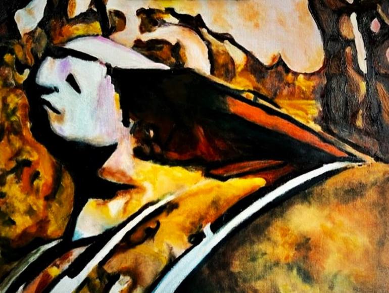 Super Chief Painting by Alan Wellikoff | Saatchi Art