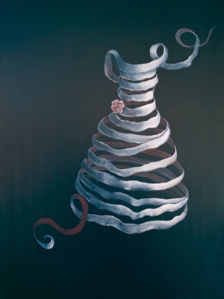 The Empty Dress Painting by Mimi Verhulst Lanese | Saatchi Art