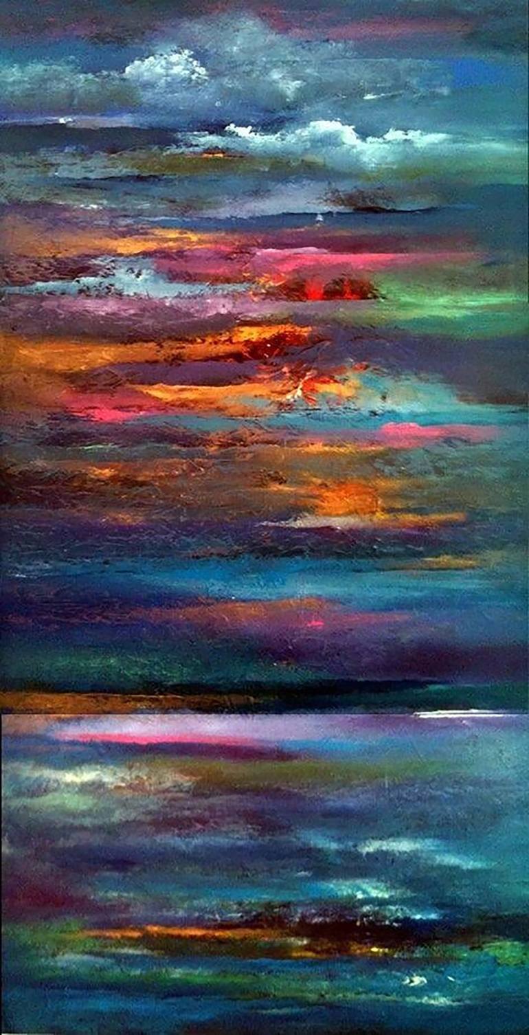 The Horizon Painting by Sandaruwan Perera | Saatchi Art
