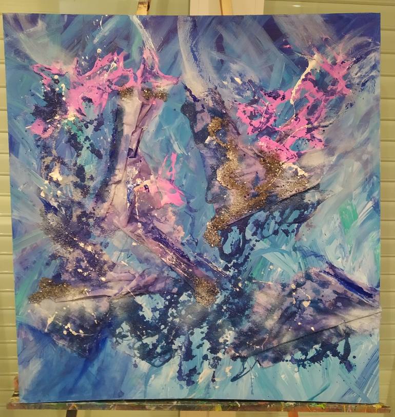 NUDOS Painting by Jgb - Javier González Briceño | Saatchi Art