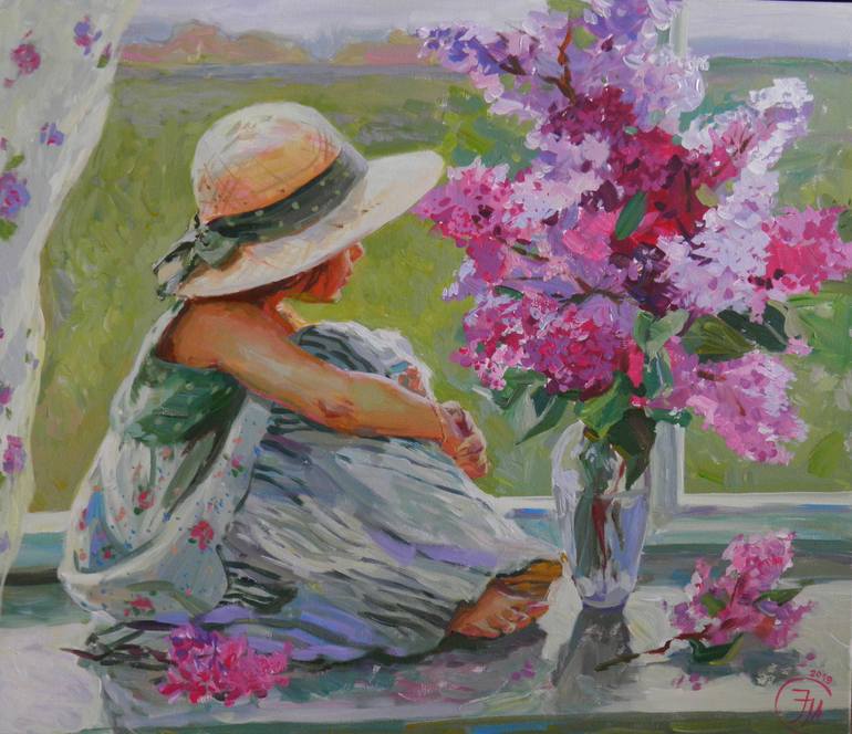 Daydream Painting by Maria Polyakova | Saatchi Art