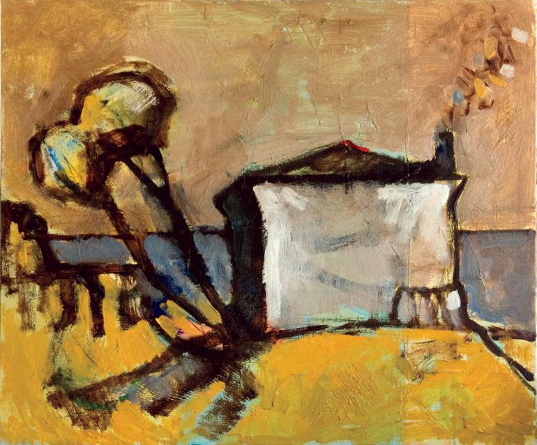 The cottage 02 Painting by Georgi Atanasov | Saatchi Art