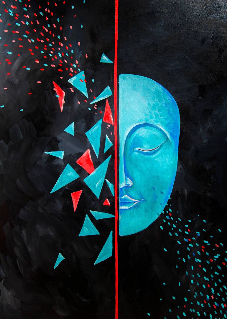 Half Painting by Oxana Kostromina | Saatchi Art