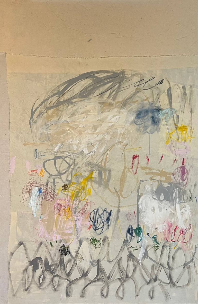 the shadow of your smile no.4 Painting by Crystal Michaelson | Saatchi Art