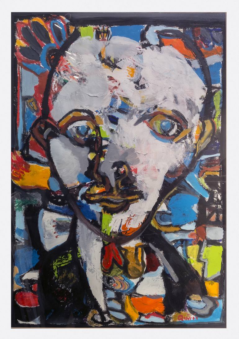 Vicencio Painting by Julio Quiroz | Saatchi Art