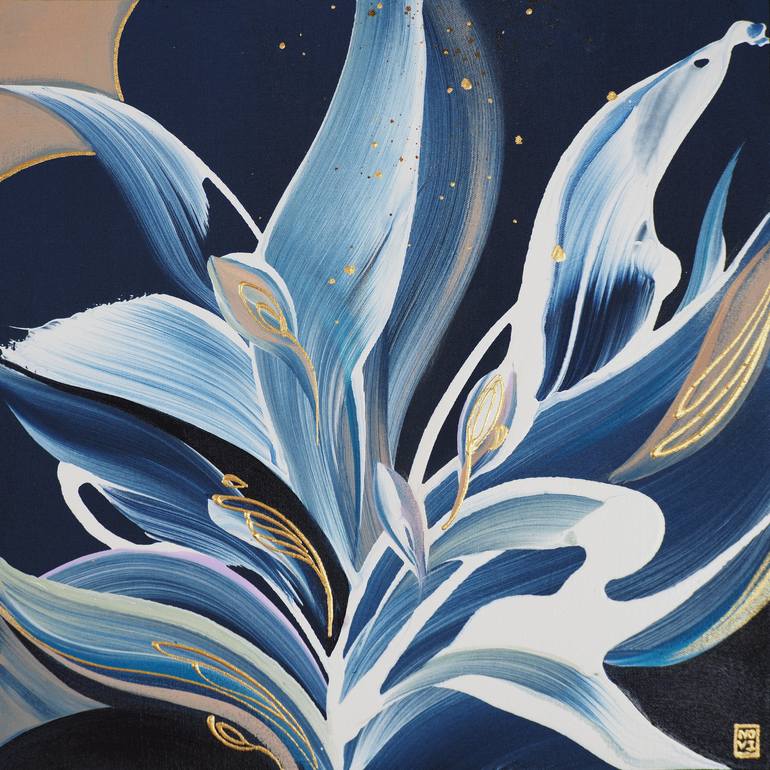 The Shape of Nature IV Painting by Novi Lim | Saatchi Art