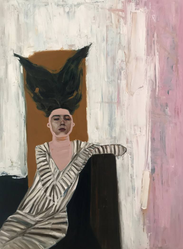 Endangered species Painting by Louise Howard | Saatchi Art