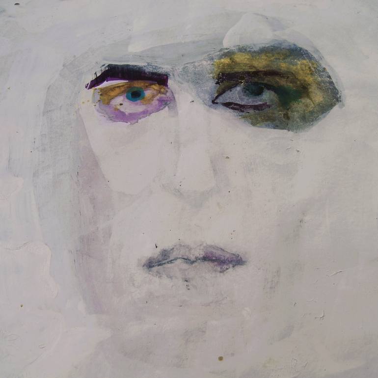 INVISIBLE GAZE Painting by Doris Schmitz | Saatchi Art