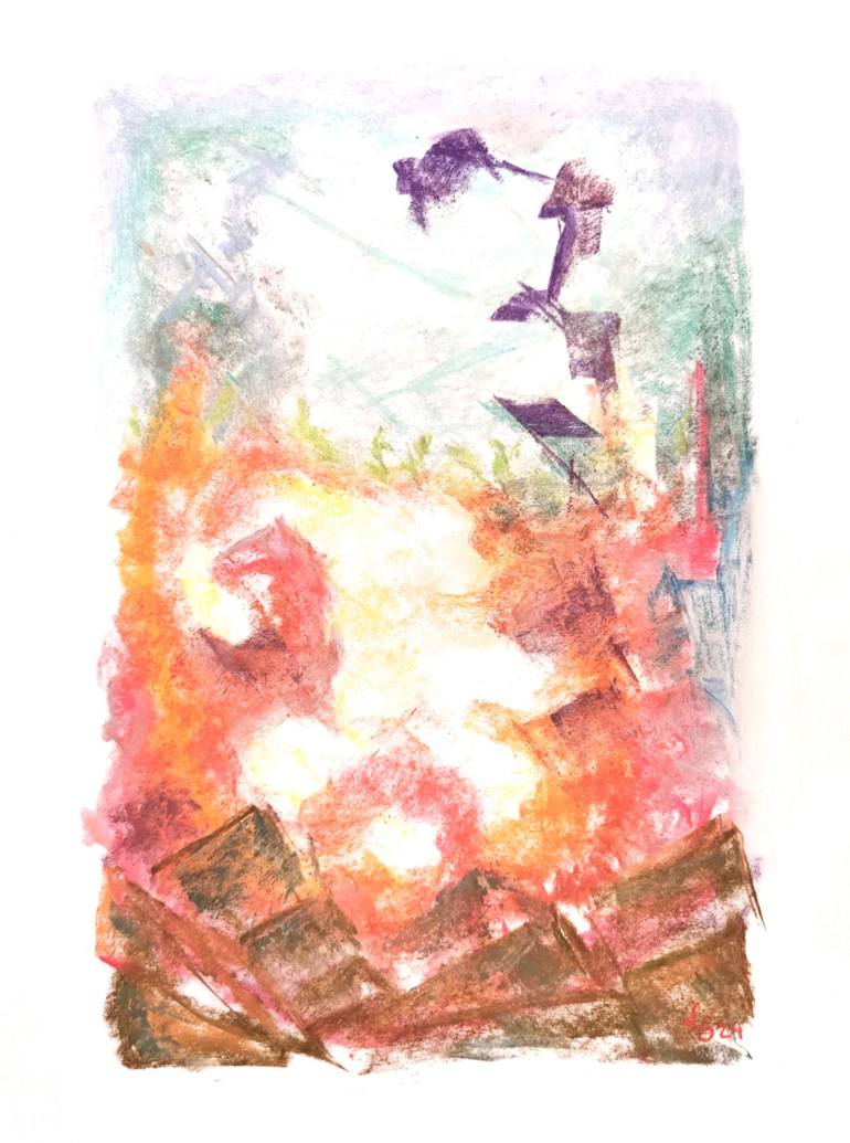 A Force inside Drawing by LuíS Bastos | Saatchi Art