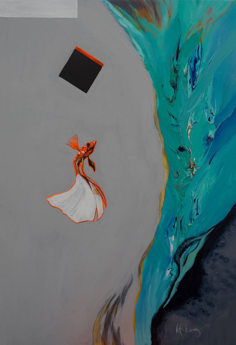 Untitled Painting by Kf Kong | Saatchi Art