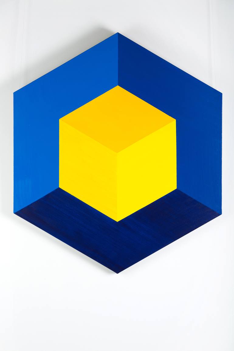 Cube 3D Painting by Gb Gallery | Saatchi Art
