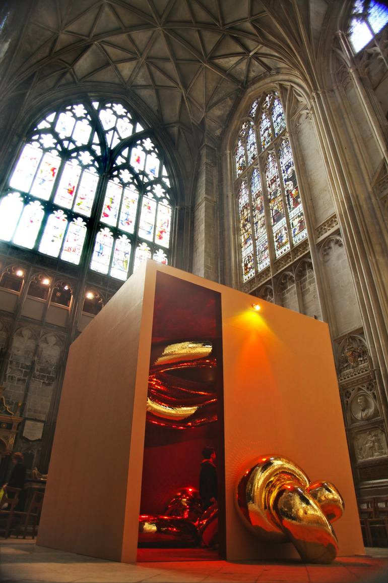 Inside Out - Umbilical Cord Sculpture by Gurmit | Saatchi Art