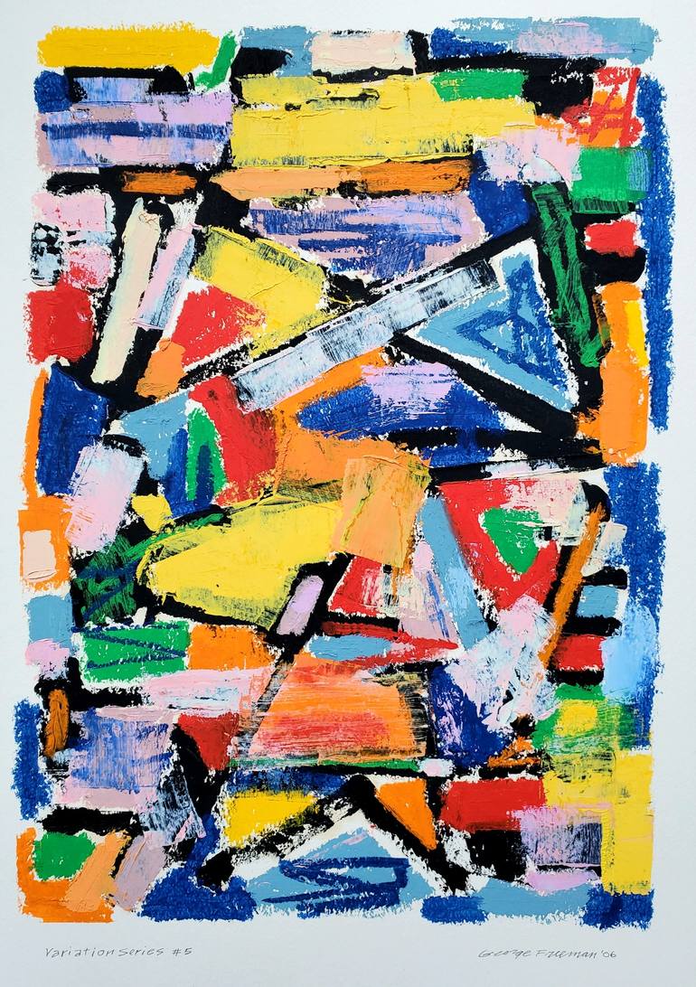 Variation Series #5 Painting by George Freeman | Saatchi Art